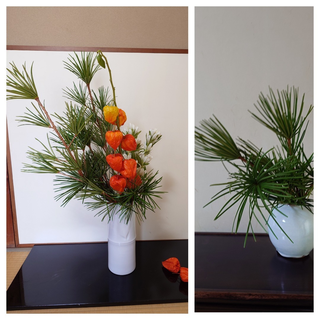 お盆: 花のある暮らし